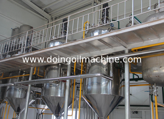 Physical refining and chemical refining of edible oil