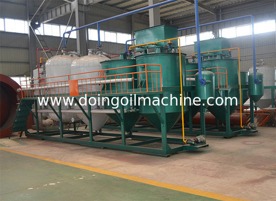 Cooking oil refining machine for peanut soybean sunflower oil