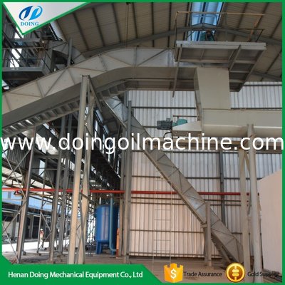 Crude palm oil production process machinery
