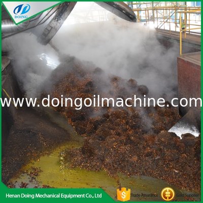 Crude palm oil production process machinery