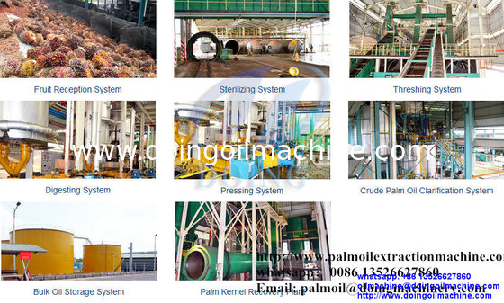 Palm oil making machine to extract palm oil from palm fruit Henan Doing Company provides a range of palm oil making mach