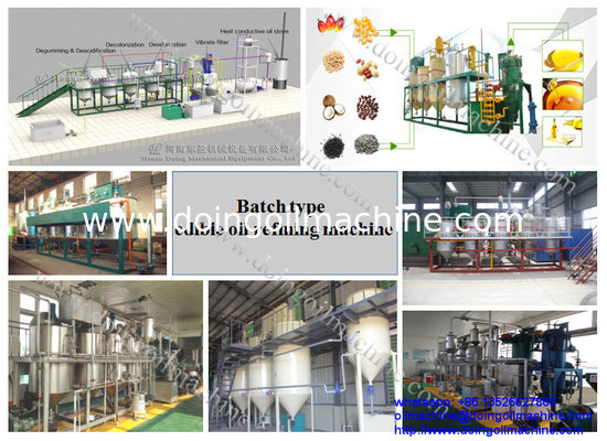 Soybean oil refining machine , soybean oil refining process machinery suppliers