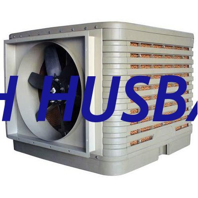 evaporative air cooler for poultry farming/greenhouse