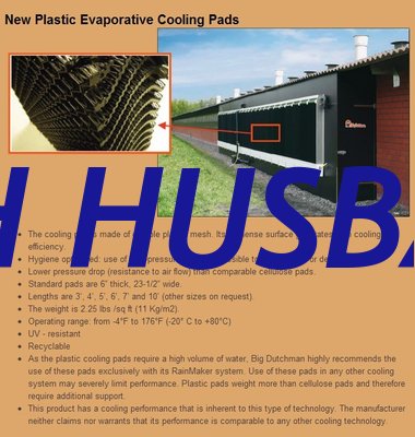 Chicken House Cooling Pad Greenhouse poultry fan Thailand's largest supplier