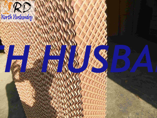 corrugated cellulose evaporative cooling pad for greenhouse|poultry house