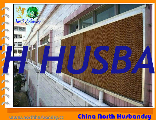 Cooling pad for cooling system for poultry shed