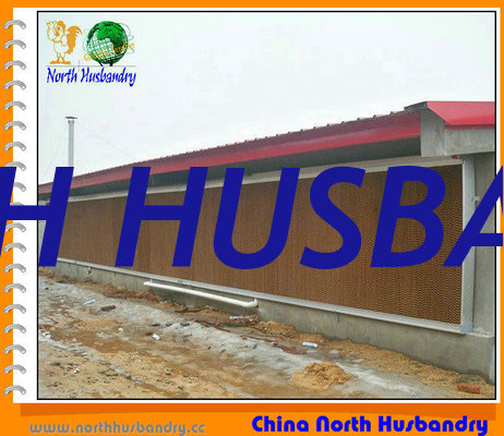 North Husbandry -Wet Curtain Cooling Pad System For Poultry Farms