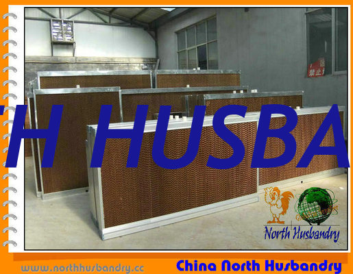 North Husbandry -evaporative cooling pad cooling system for poultry farm for sale