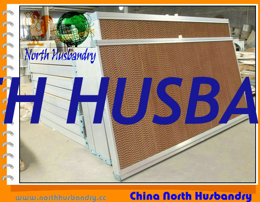 2013 top selling poultry equipments evaporative cooling pad poultry air inlet equipment On