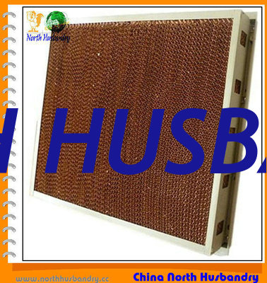 poultry equipment evaporative cooling pad for cooling system