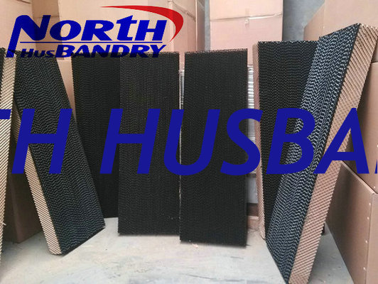 High Strength Black Coated-single Side 7090 Evaporative Cooling Pad for Poultry House