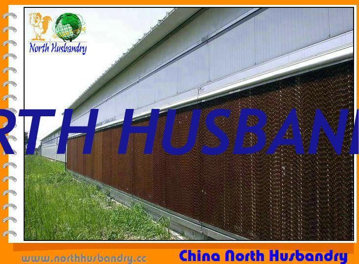 North Husbandry -high intensity fiber paper Cooling pad for poultry farm
