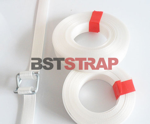 16mm 5/8” Polyester Cord Strap composite strapping with buckle safety of transport logistics strapping tape