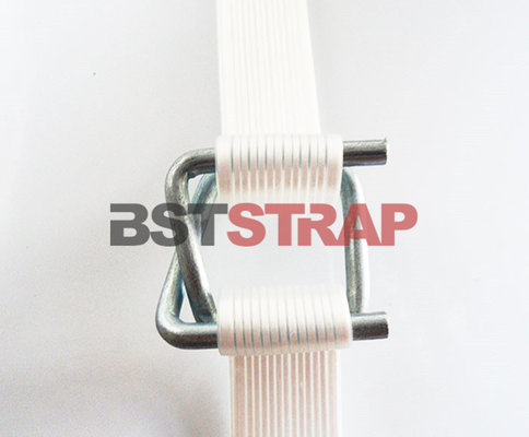 16mm 5/8” Polyester Cord Strap composite strapping with buckle safety of transport logistics strapping tape