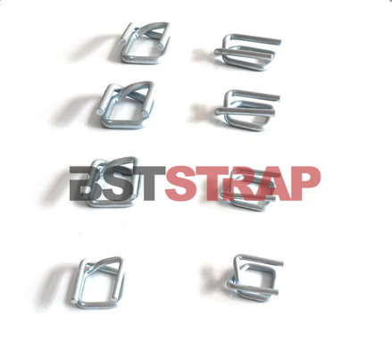 16mm 5/8＂Buckle Strap Galvanized Cord Strapping Wire Buckle Steel Buckles for PP/PET/composite strap