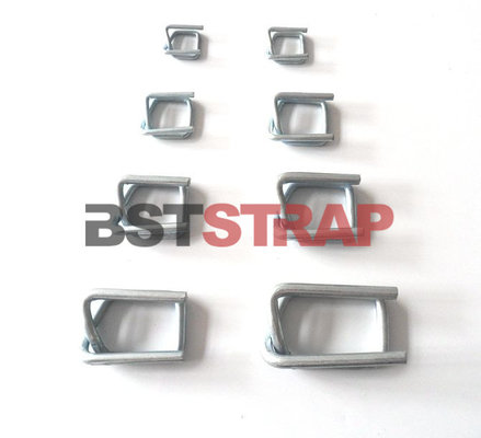 16mm 5/8＂Buckle Strap Galvanized Cord Strapping Wire Buckle Steel Buckles for PP/PET/composite strap