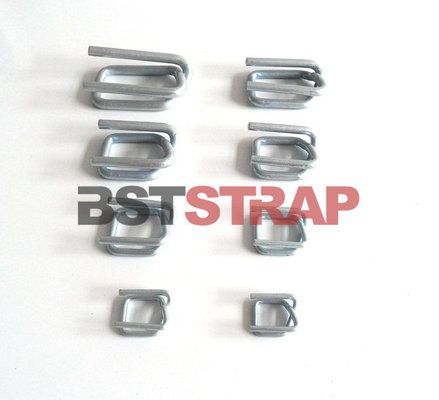 16mm 5/8＂Buckle Strap Galvanized Cord Strapping Wire Buckle Steel Buckles for PP/PET/composite strap