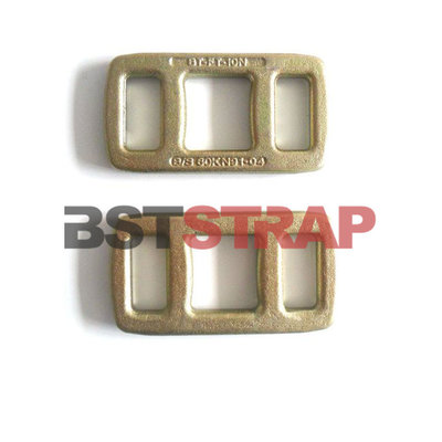 30-50mm Metal Buckle Forged Strap Buckle suitable for woven belt One Way Lashing Buckle