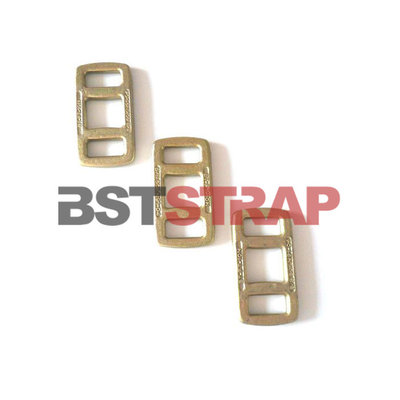 50mm Metal Galvanized Forged Buckle suitable for woven belt One Way Lashing Buckle
