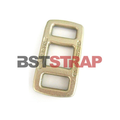 30-50mm Metal Buckle Forged Strap Buckle suitable for woven belt One Way Lashing Buckle