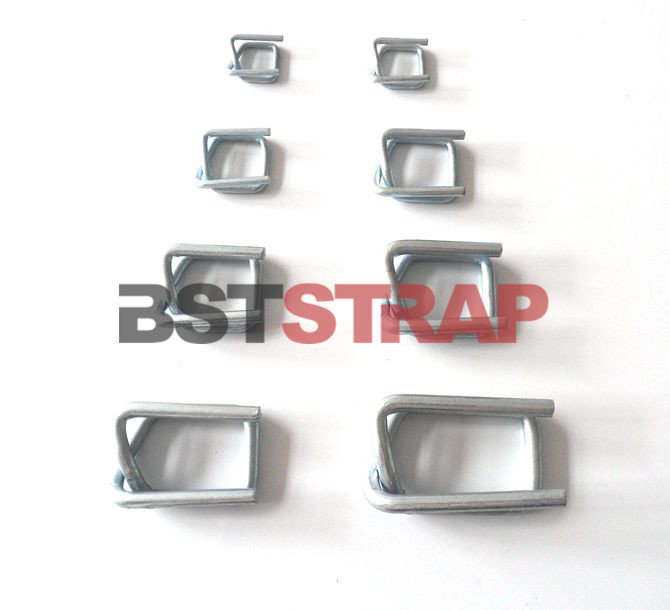 16mm 5/8＂Buckle Strap Galvanized Cord Strapping Wire Buckle Steel Buckles for PP/PET/composite strap