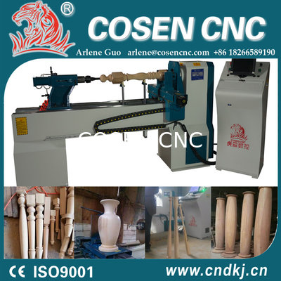 2017 baseball bat cnc wood turning lathe with high speed and efficiency
