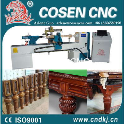 2017 Hot sale Wood Antique Billiard legs making wood lathe machine from China efficiently