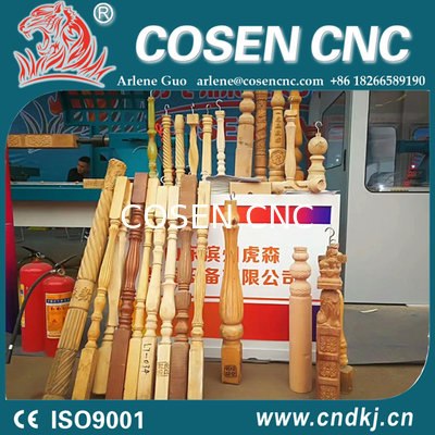 Chinese Automatic Woodworking Lathe single spindle for railing directly from manufacturing factory