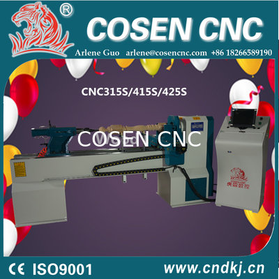 Factory Supply COSEN Brand CNC Wood Beads Lathe Making Wooden Handle