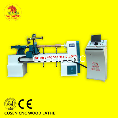 CE quality cnc woodworking lathe machinery with cosen cnc operating software factory hot sale