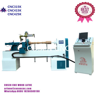 best  China cnc wood lathe machinery from cosen cnc  for your solid wood legs processing