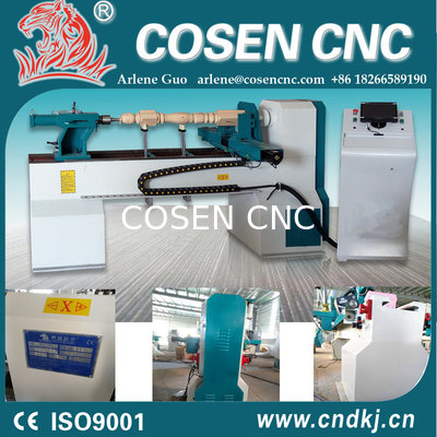best  China cnc wood lathe machinery from cosen cnc  for your solid wood legs processing