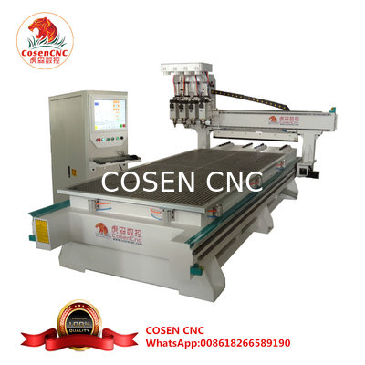 China famous brand cosen cnc four heads woodworking cnc router for woodworking cutting