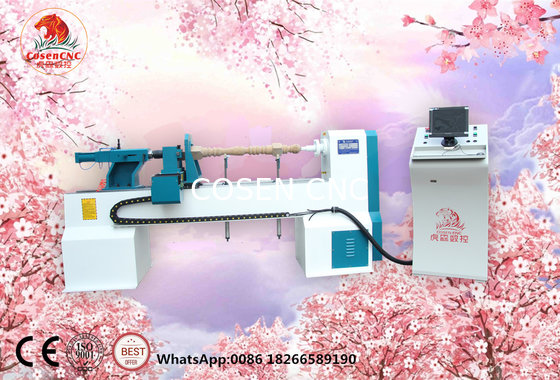 best brand cosen cnc wood lathe machinery with good performance for wood furniture legs