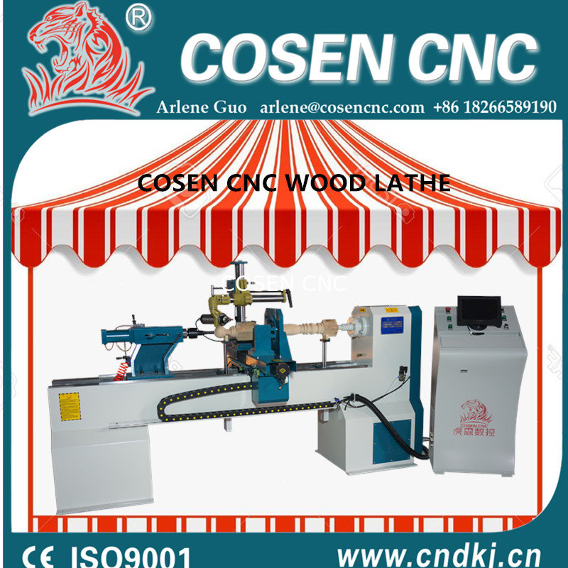 factory price wood lathe machine 315K series best for solid wood processing