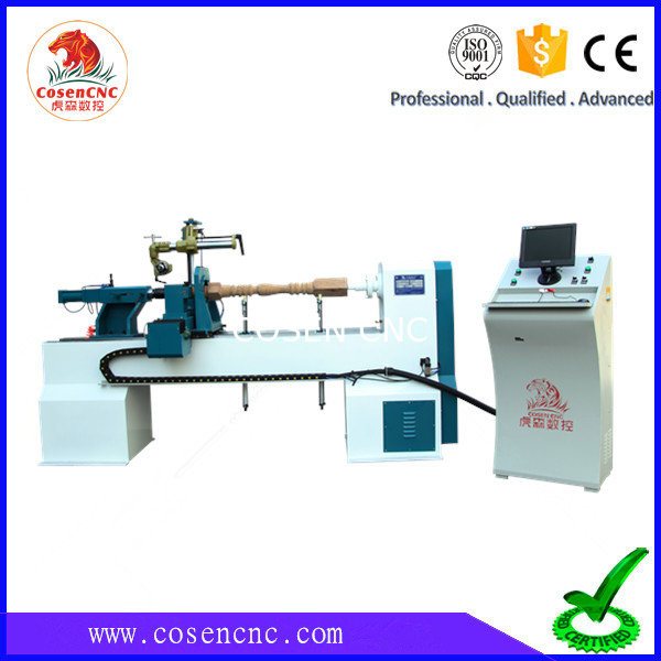 CE quality cnc woodworking lathe machinery with cosen cnc operating software factory hot sale