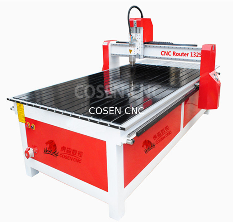 best selling COSEN CNC wood router machine with 1325 wood working customeized color and design