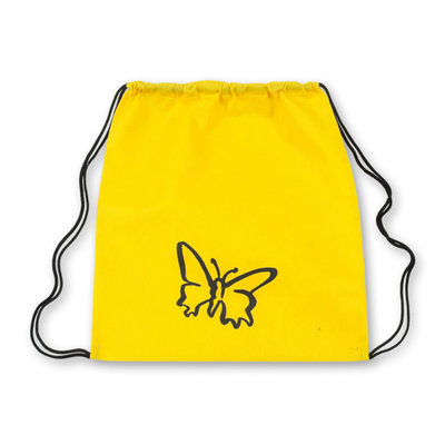 PP Non Woven Drawstring Cinch Bag , Eco - Friendly Personalized Drawstring Bags