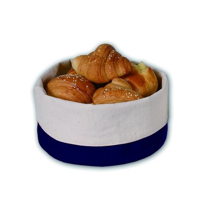 Practical Home Decor Textiles , Canvas Woven Fabric Bread Basket