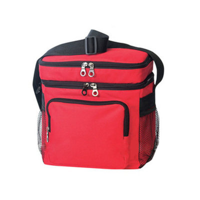 Large Capacity Insulated Cooler Lunch Bag With Three Compartment