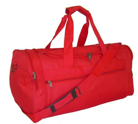 Outdoor Sports Duffle Bag Luggage , Polyester Large Duffle Bags For Travel