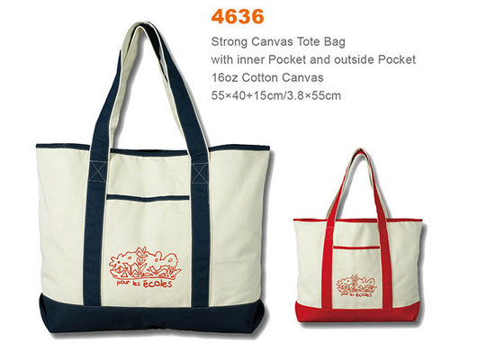 2019 new standar size wholesale customized printed cotton canvas tote bag