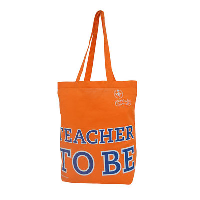 Cotton sheeting bag natural economy tote 36x37cm with boat bottom