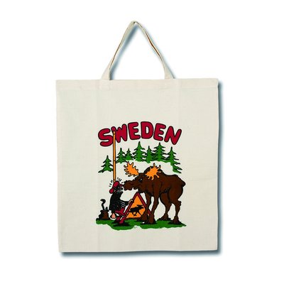 White Natural Cotton Tote Bags , Recycled Custom Printed Tote Bags