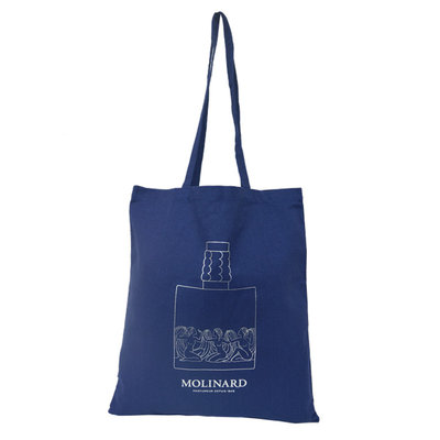 Pure Cotton Shopper Tote Bags In Standard Size Custom Logo Available