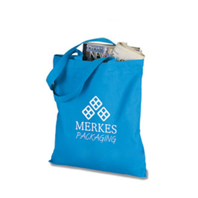 Customized Cotton Canvas Tote Bag 100% Cotton Shopping Bags With Handles