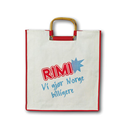 PE Coating Cotton Tote Shopping Bags , Custom Cotton Tote Bags