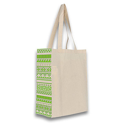 Stylish Custom Print 100% Cotton Canvas Bag  Eco-Friendly handle bag