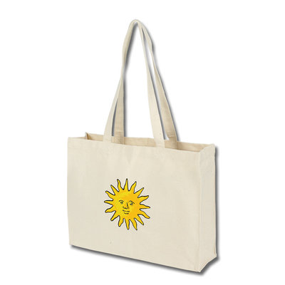 Japanese Style Personalized Tote Bags / Custom Canvas Shopping Bags