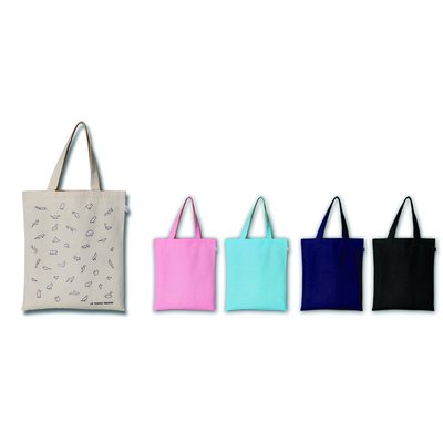 Customized color 8oz cotton canvas tote hand bag natural recycled